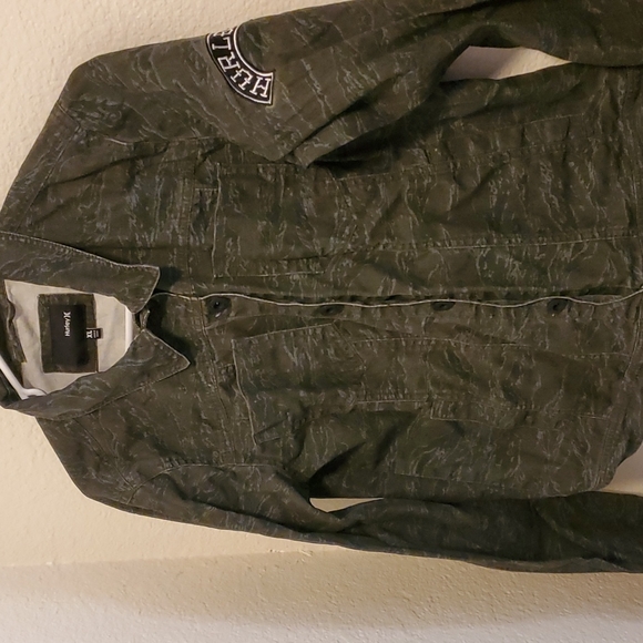 Hurley | Jackets & Coats | Hurley Camo Jacket | Poshmark